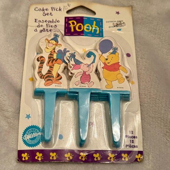 Wilton | Party Supplies | Vintage 997 Wilton Winnie The Pooh Cake Pick ...
